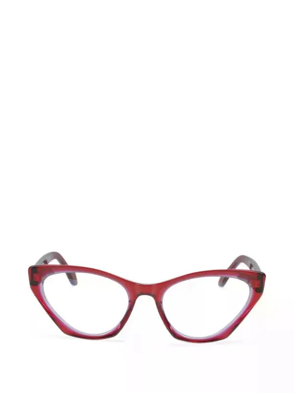 Kàdor Coachella Glamour Cat-eye Eyeglasses - Red