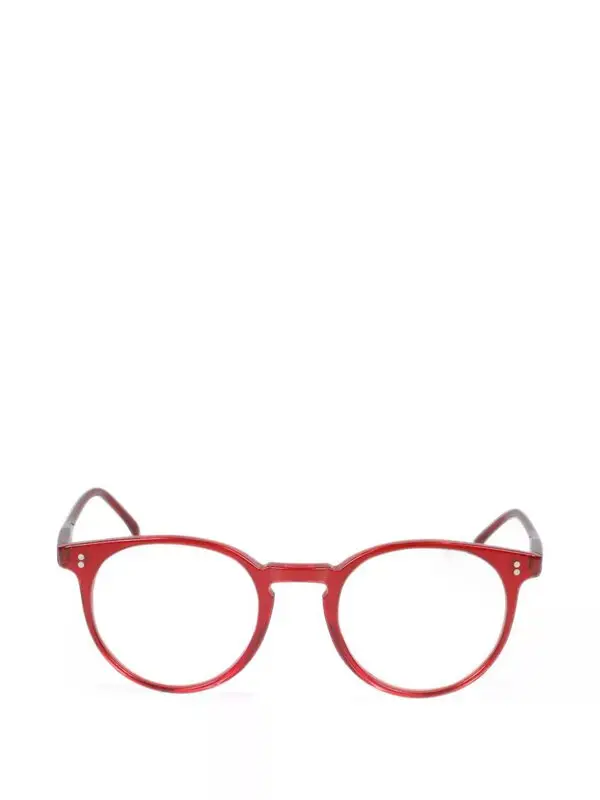 Kàdor Round Frame Eyeglasses - Red
