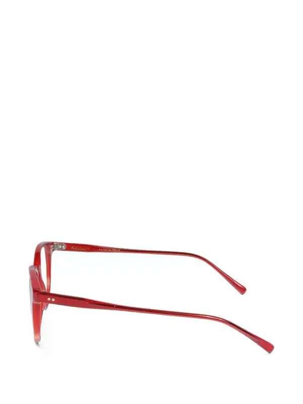 Kàdor Round Frame Eyeglasses - Red