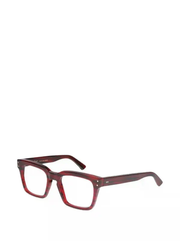 Kàdor Truman Square Frame Eyeglasses - Red