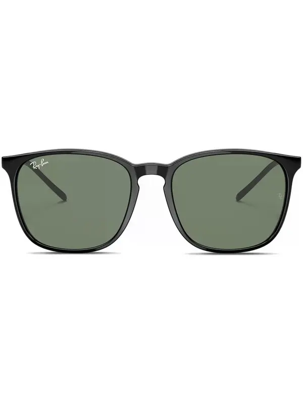 Ray-ban Acetate Square Frame Sunglasses - Black