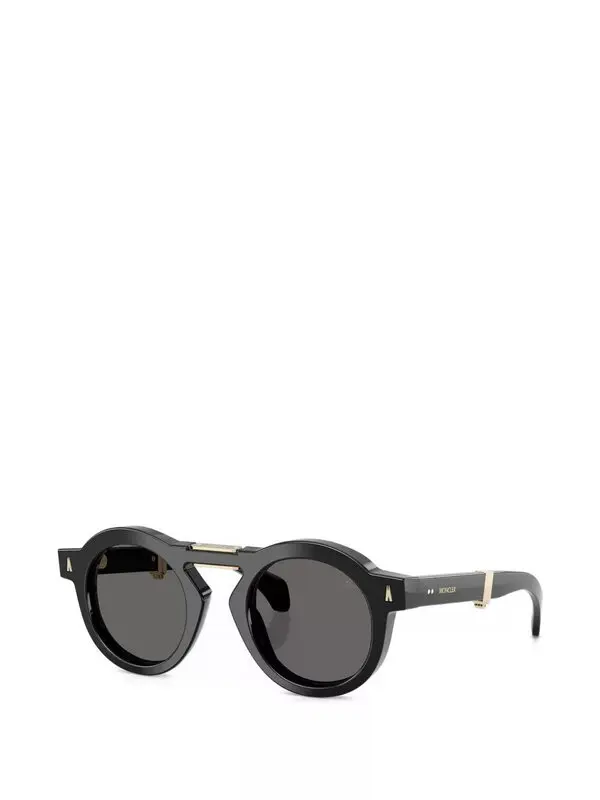 Moncler Glisse Round-frame Sunglasses