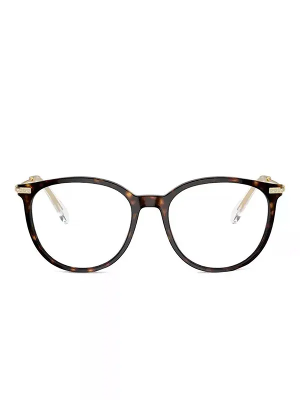 SWAROVSKI Round-frame Glasses
