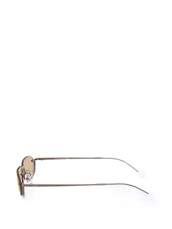 Armani Exchange Geometric-frame Sunglasses