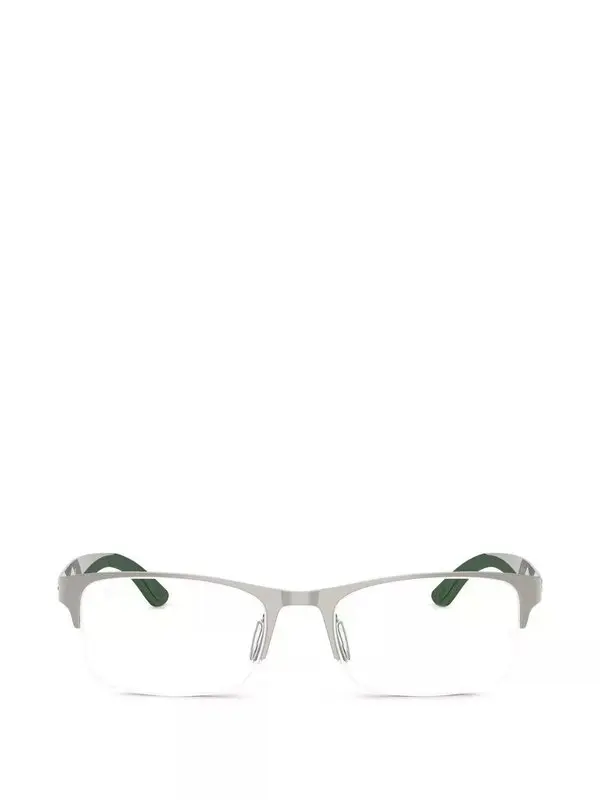 Ray-ban Rectangle-frame Glasses - Silver