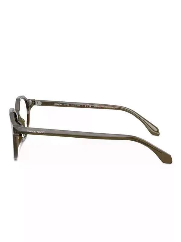Giorgio Armani Round-frame Glasses