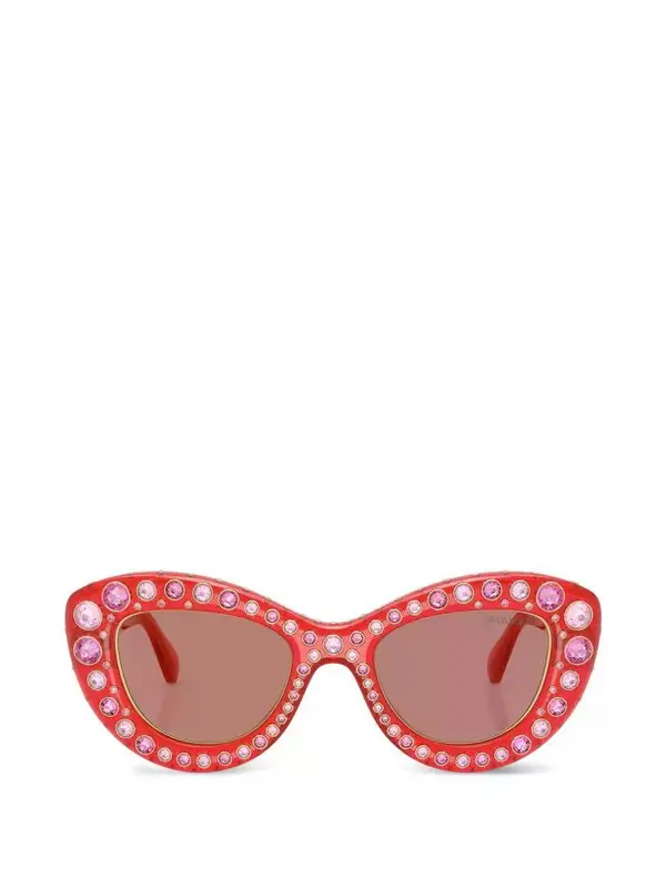 SWAROVSKI Cat-eye Embellished Sunglasses