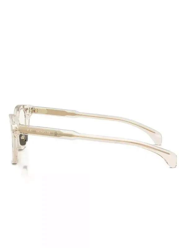 Moncler Transparent Acetate Frames