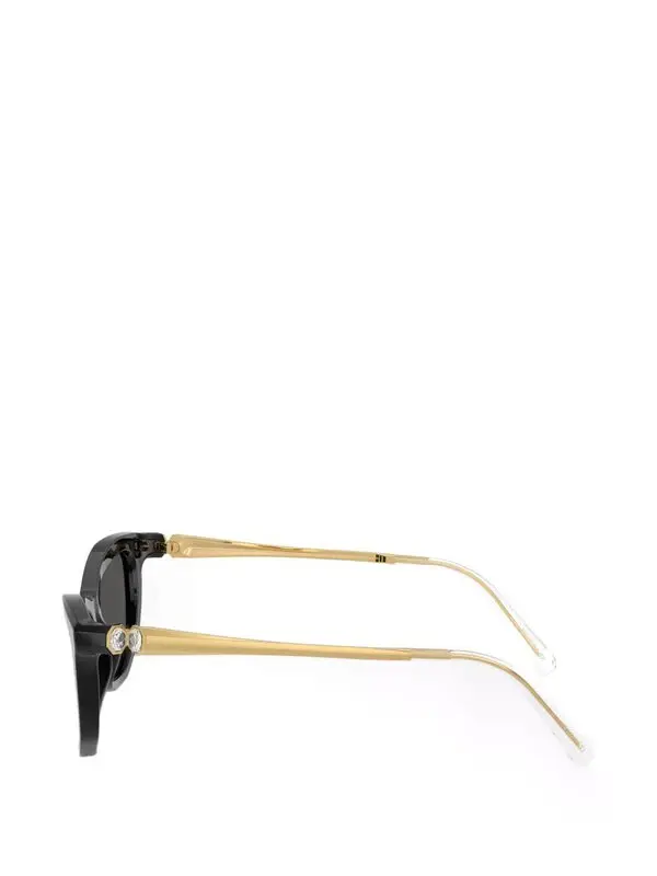 SWAROVSKI Geometric Frame Sunglasses