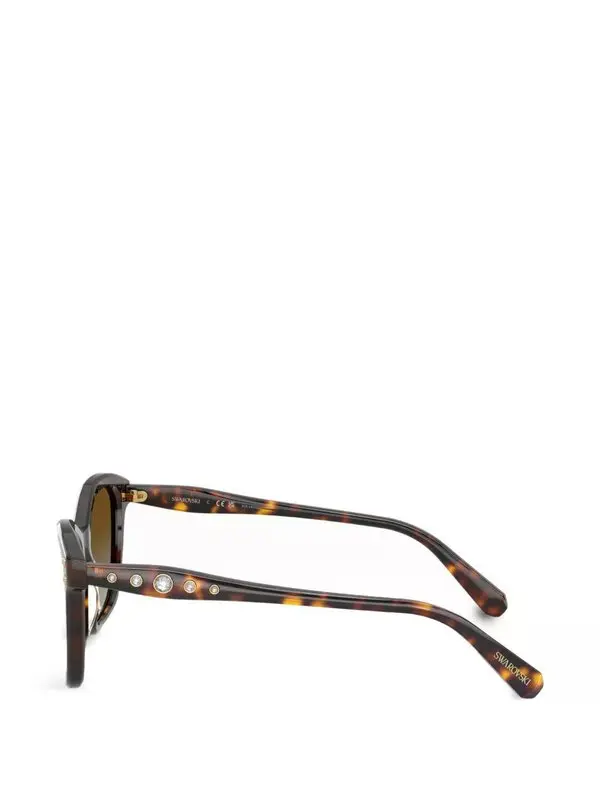 SWAROVSKI Square Frame Sunglasses