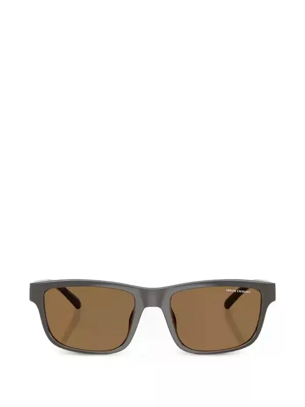 Armani Exchange Rectangle-frame Sunglasses - Grey