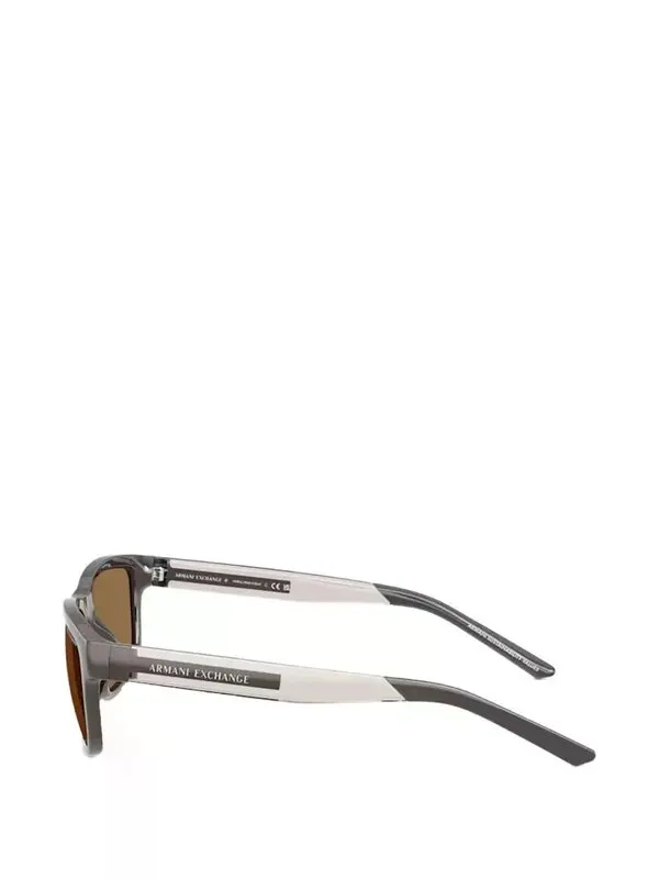 Armani Exchange Rectangle-frame Sunglasses