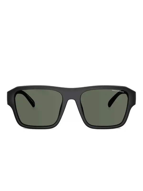 Armani Exchange Square Sunglasses - Black