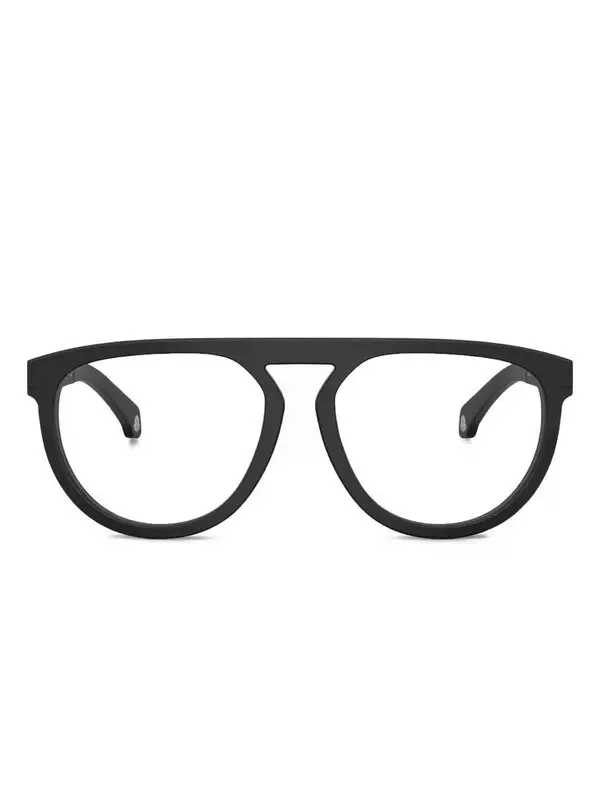 Moncler Round-frame Glasses - Black
