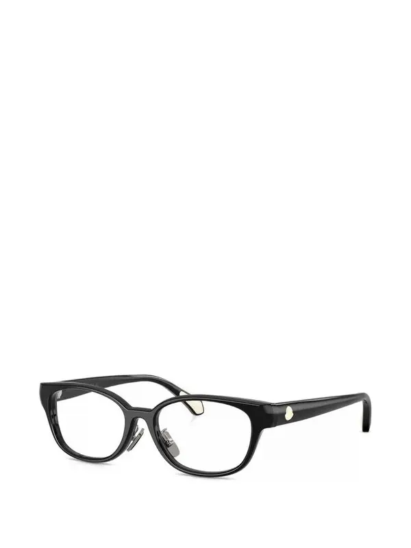Moncler Shiny Oval-frame Glasses