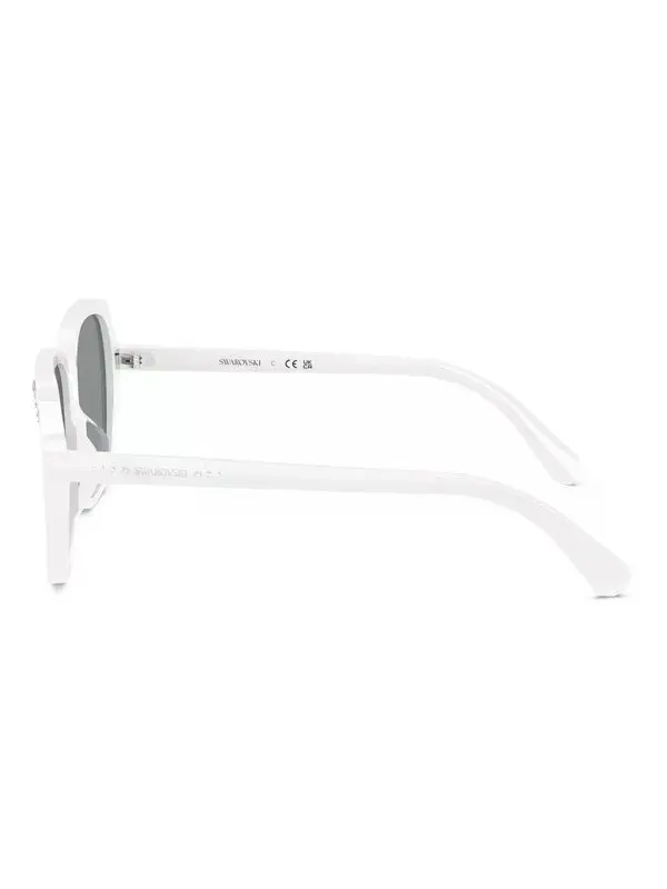 SWAROVSKI Crystal-embellished Square Sunglasses