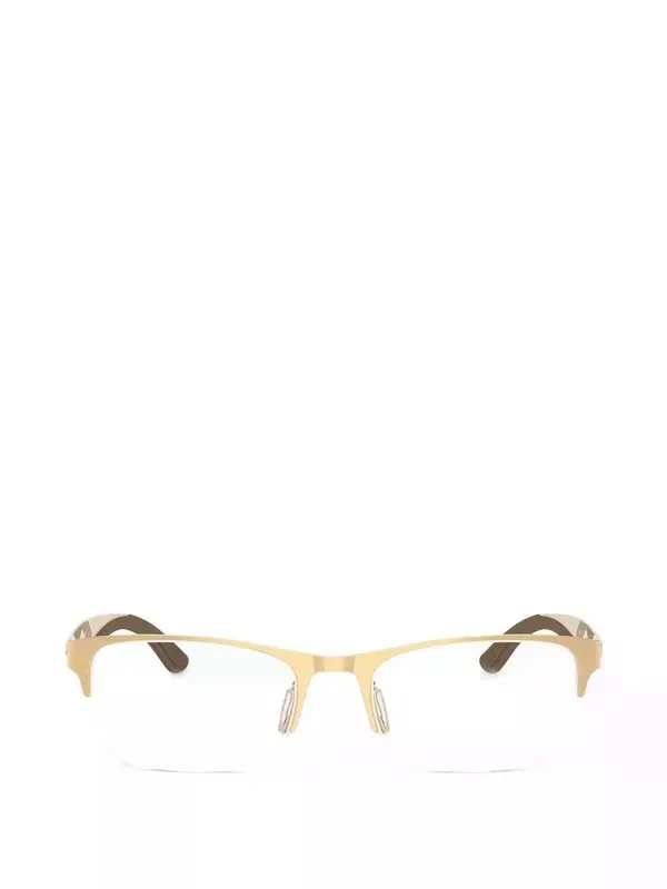 Ray-ban Rectangle Eyeglasses - Gold