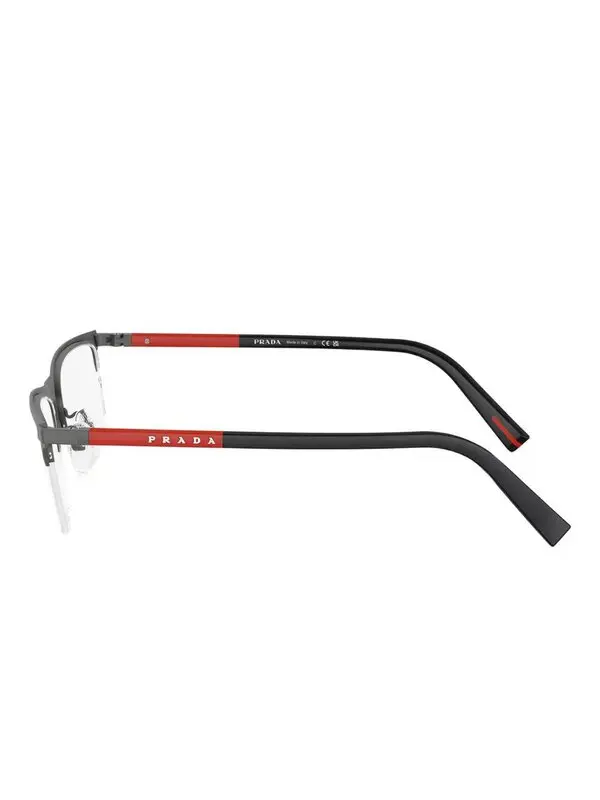 Prada Half-rim Rectangle Glasses