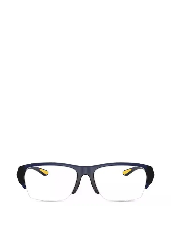 Polo Ralph Lauren Polo Sport Rectangle-frame Eyeglasses - Blue