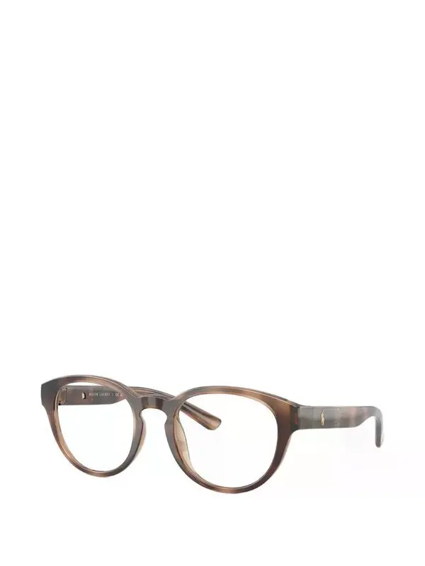 POLO RALPH LAUREN EYEWEAR Round Frame Glasses