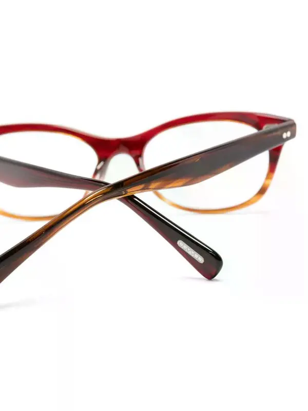 Oliver Spencer Dezerai Rectangle-frame Glasses
