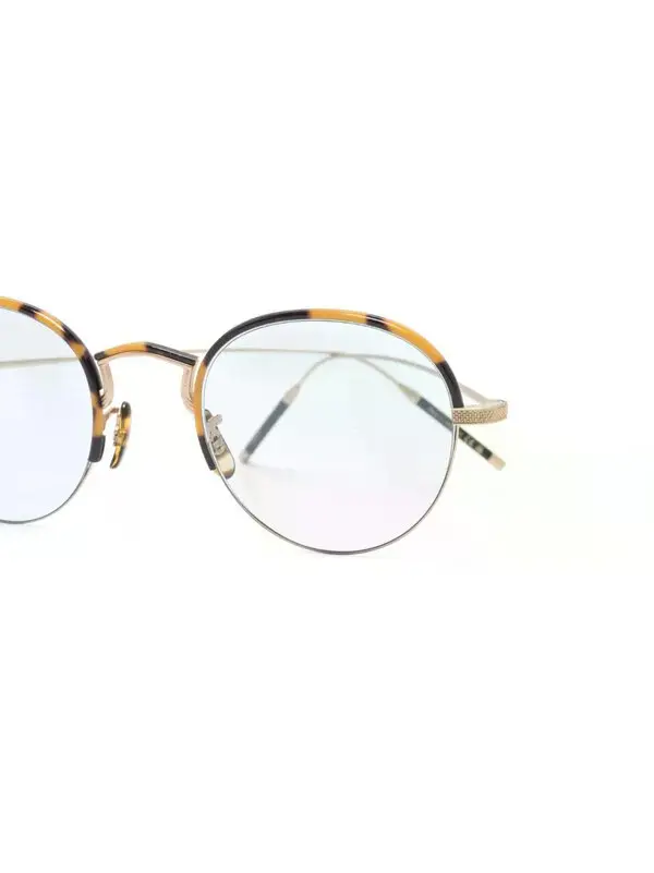 Oliver Spencer Tk-6 Round-frame Glasses