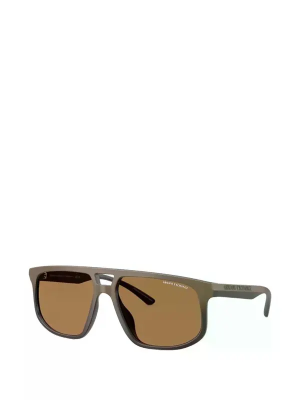 Armani Exchange Logo-detail Sunglasses