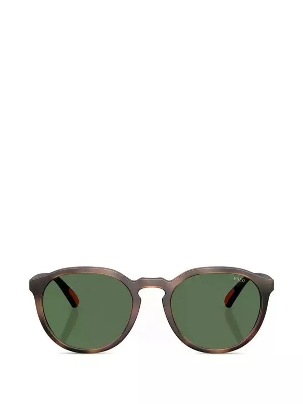 Polo Ralph Lauren Round-frame Sunglasses - Brown
