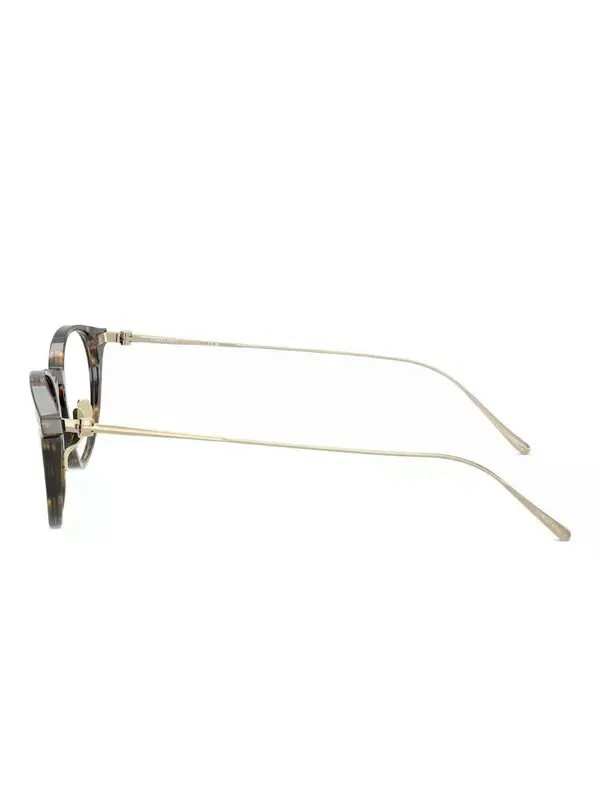 Giorgio Armani Clip-on Round Glasses
