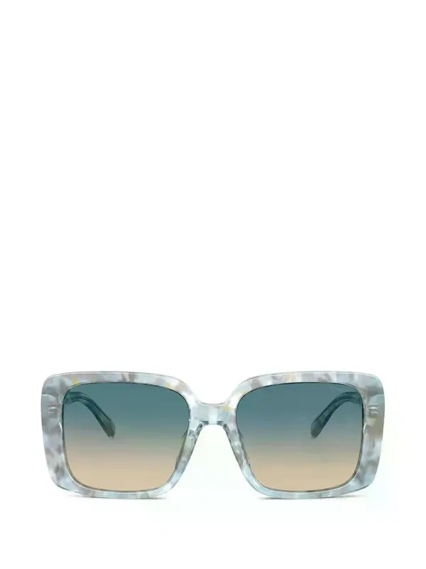 COACH Square-frame Marbled Sunglasses