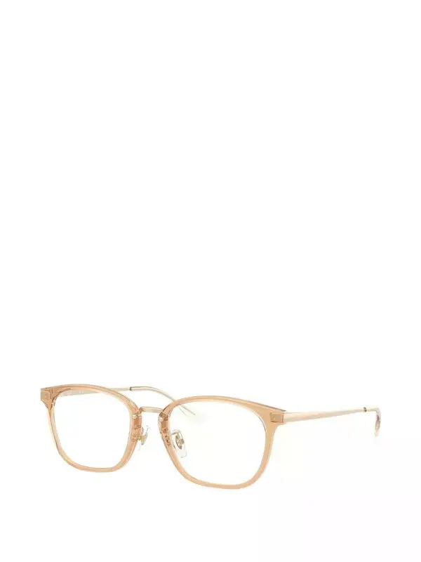 Ray-ban Transparent Browline Glasses