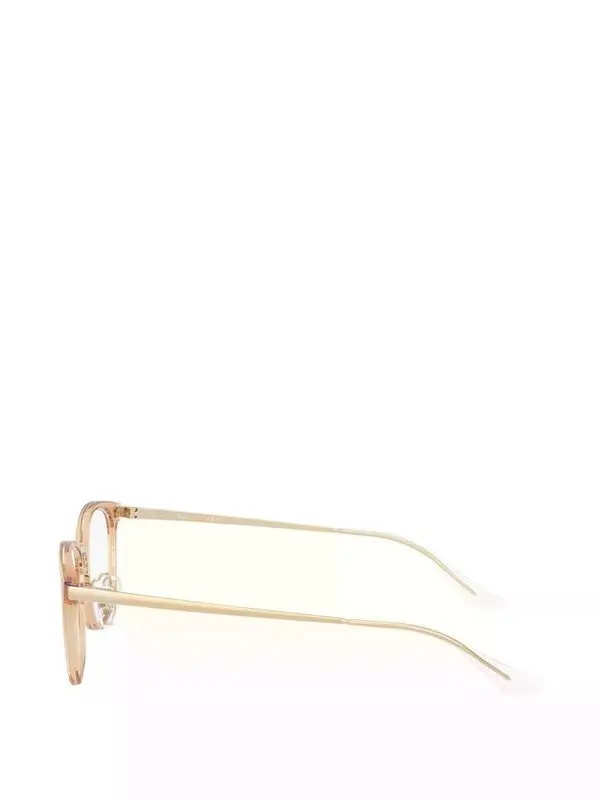 Ray-ban Transparent Browline Glasses
