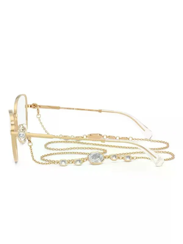 SWAROVSKI Crystal-embellished Cat Eye-frame Glasses