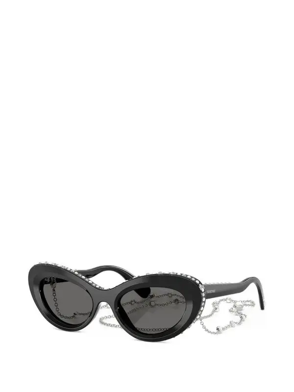 SWAROVSKI Cat-eye Embellished Sunglasses
