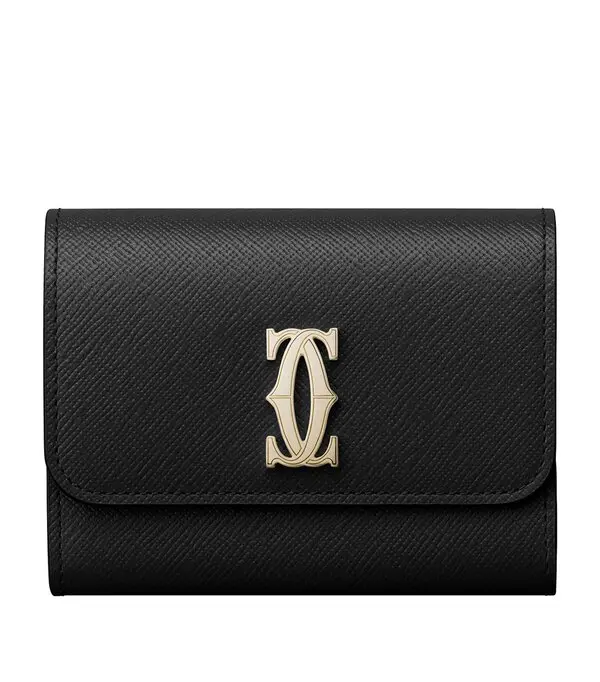 Cartier Mini Leather C De Wallet
