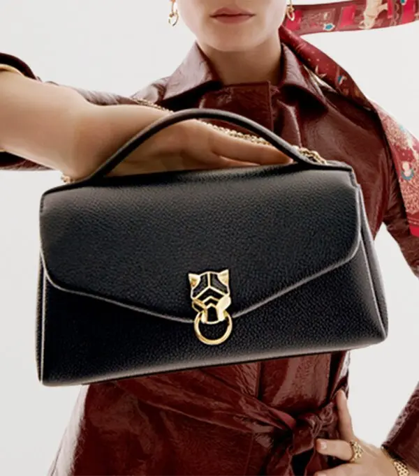 Cartier Nano Panthère Graphique De Chain Bag