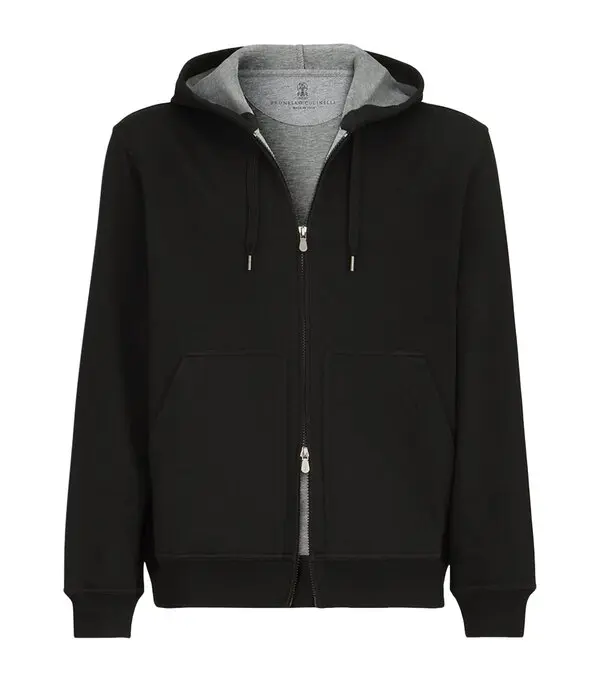 Brunello Cucinelli Cotton-cashmere-silk Hoodie