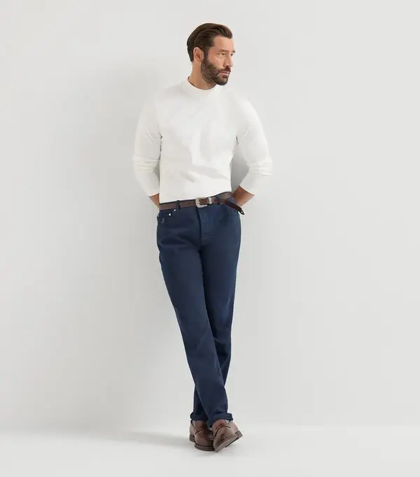 Brunello Cucinelli Comfort Denim Straight Jeans