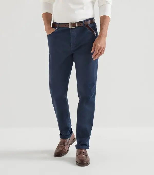 Brunello Cucinelli Comfort Denim Straight Jeans