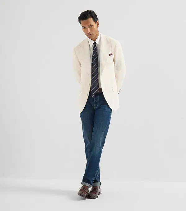 Brunello Cucinelli Comfort Denim Straight Jeans