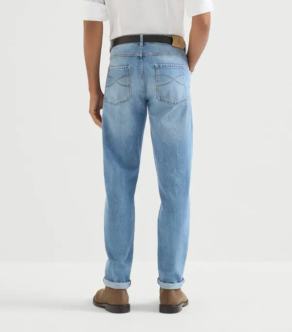 Brunello Cucinelli Comfort Denim Straight Jeans