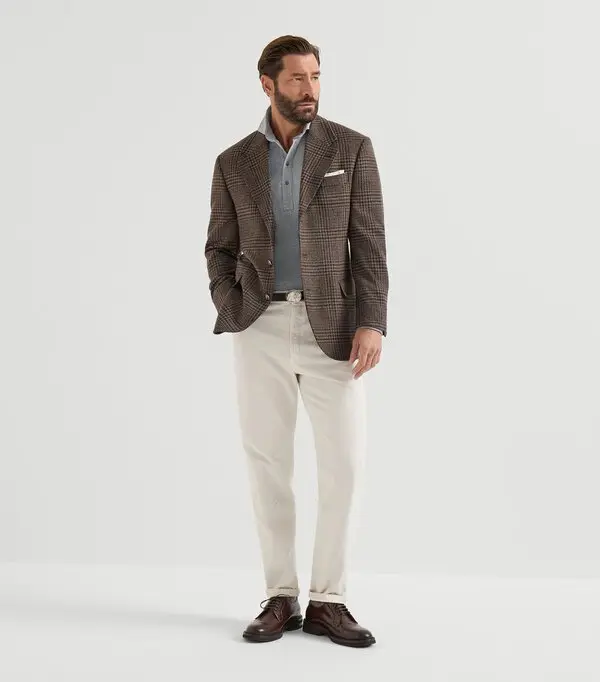 Brunello Cucinelli Cotton Long-sleeve Polo Shirt