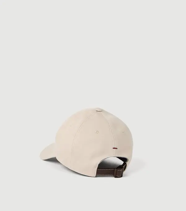Brunello Cucinelli Cotton Crest Cap