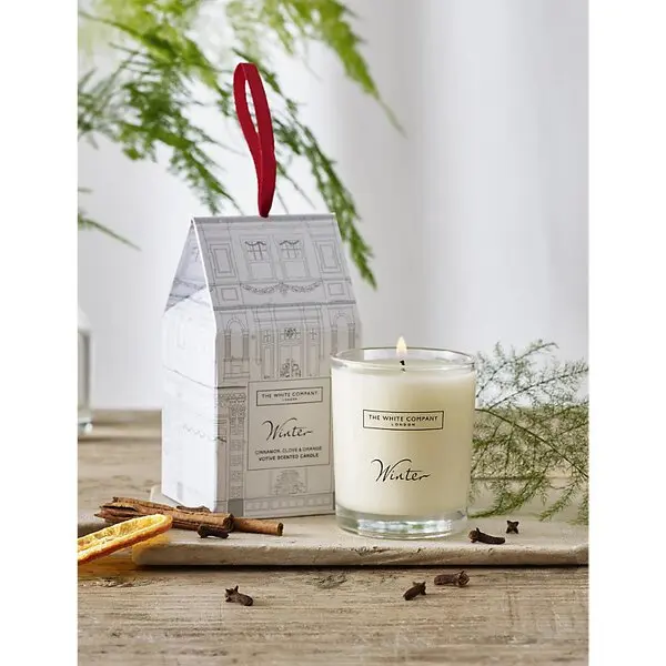 THE WHITE COMPANY Winter Hanging Scented Votive Candle 75g