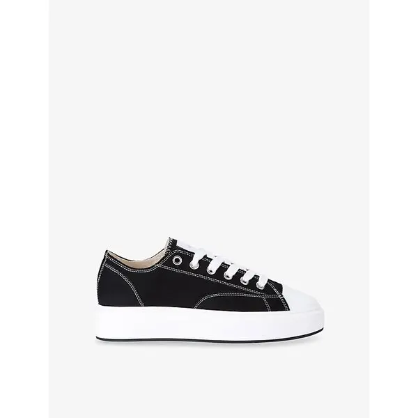 ARNE Homerun Canvas Low-top Trainers - Blk/white