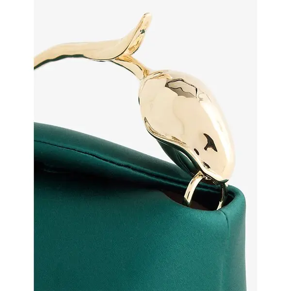 Erdem Bloom Mini Satin Top-handle Bag