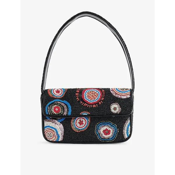 Staud Tommy Beaded Shoulder Bag - Millefiore 2.0