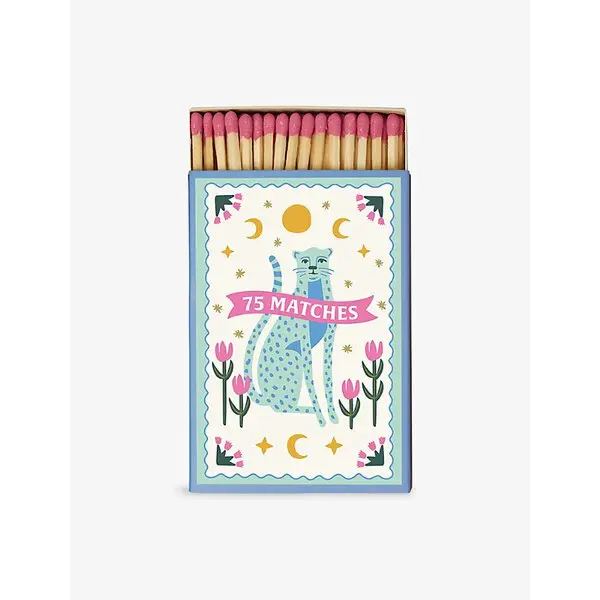 PADDYWAX Blue Cheetahs Matches 75-pieces