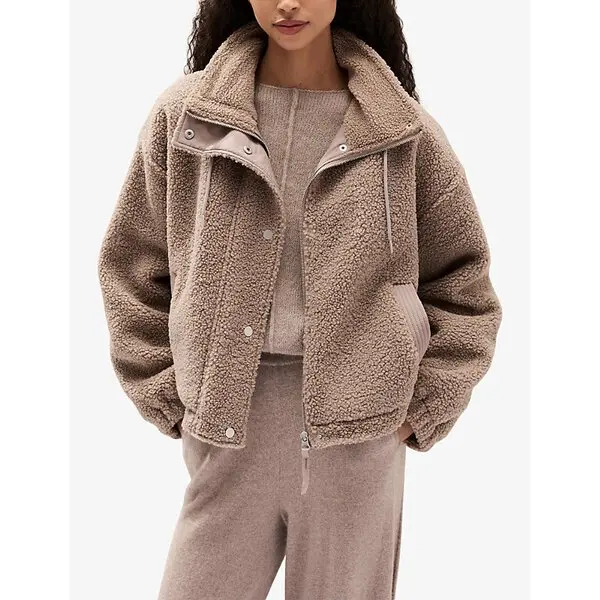 THE WHITE COMPANY Relaxed-fit Borg Jacket