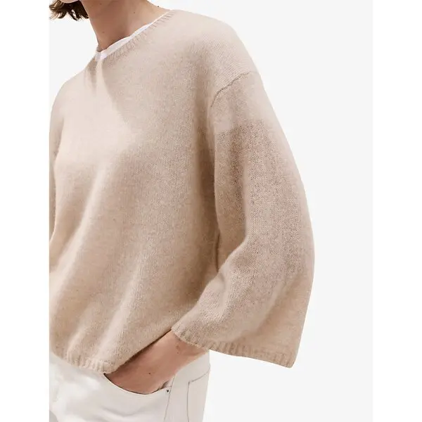 THE WHITE COMPANY Cashmere Wide-sleeve Jumper